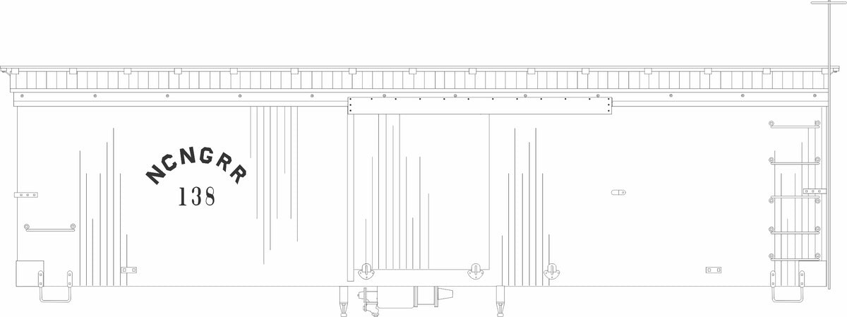 Sn3 AC&F F&CC/NCNG 30' Boxcar – Leadville Designs